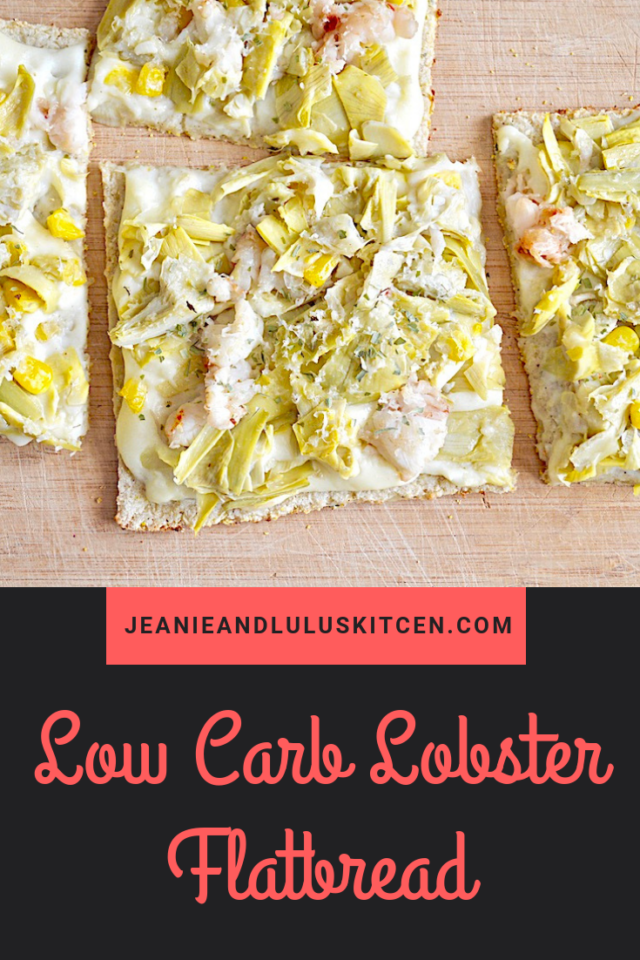 Low Carb Lobster Flatbread – Jeanie and Lulu's Kitchen